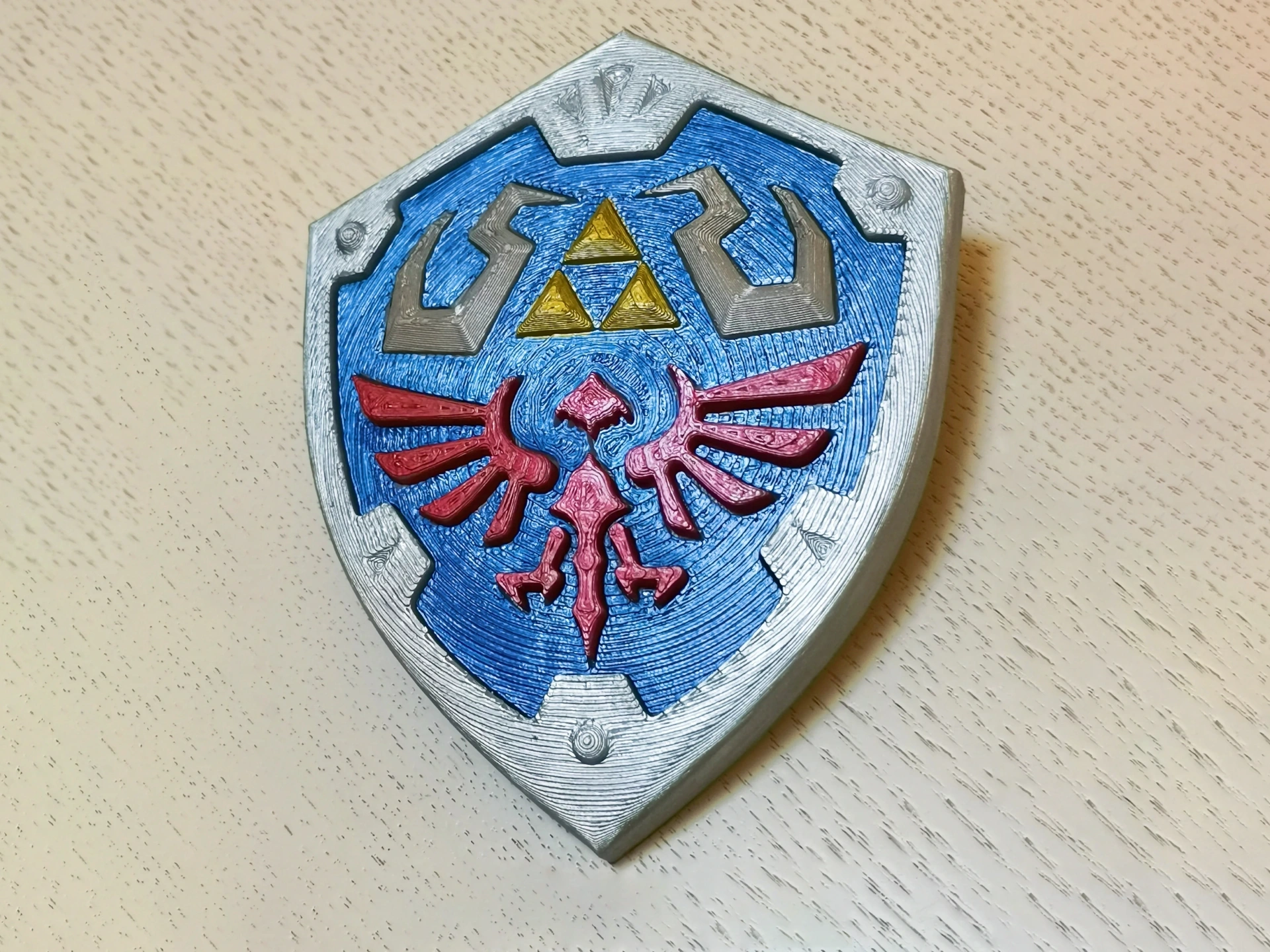 Zelda Hylian Shield 4 color Splitted 来自 C.LONG - MakerWorld