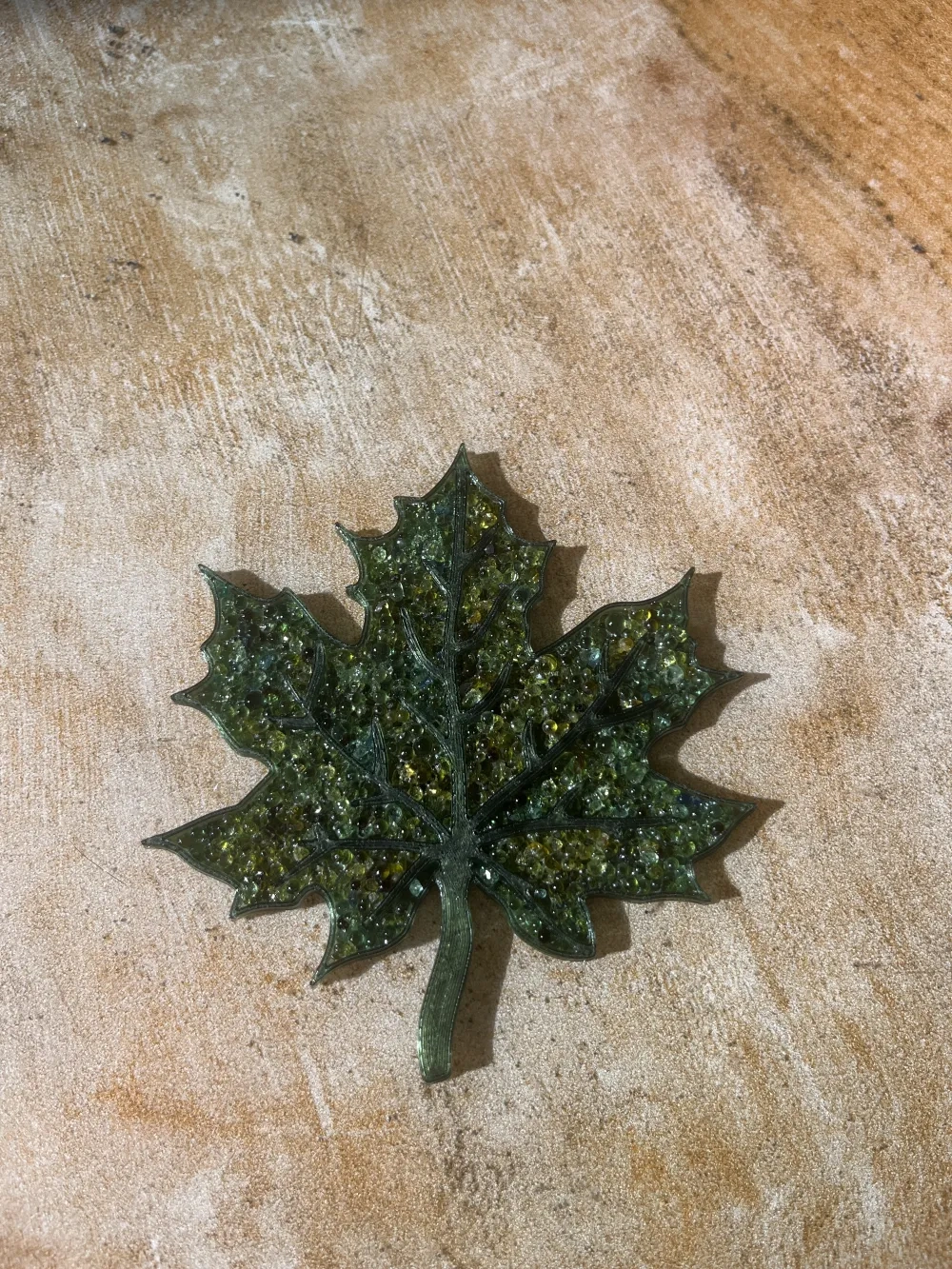 废物利用 变色硅珠画 硅语秋韵 仅9g 来自 葬爱焚天 MakerWorld：免费下载 3D 模型