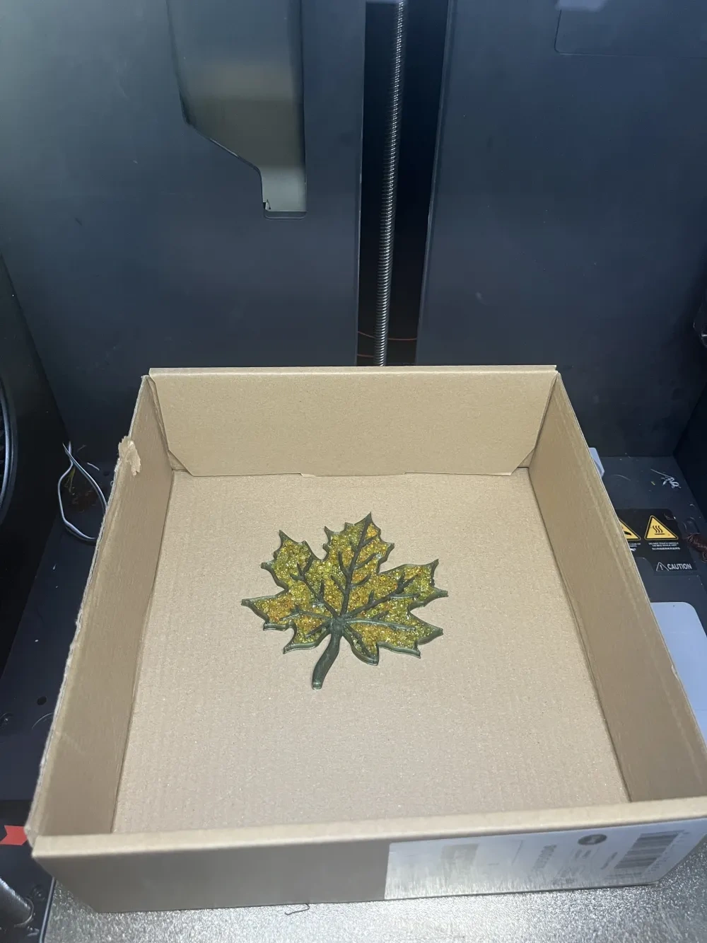 废物利用 变色硅珠画 硅语秋韵 仅9g 来自 葬爱焚天 MakerWorld：免费下载 3D 模型