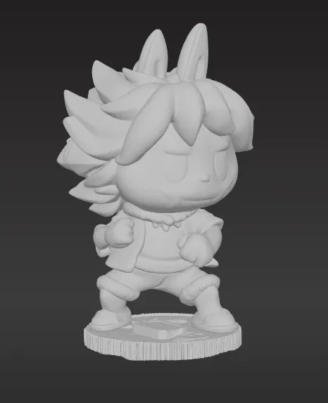 拉布布x海贼王系列 路飞 来自 Neptune MakerWorld：免费下载 3D 模型