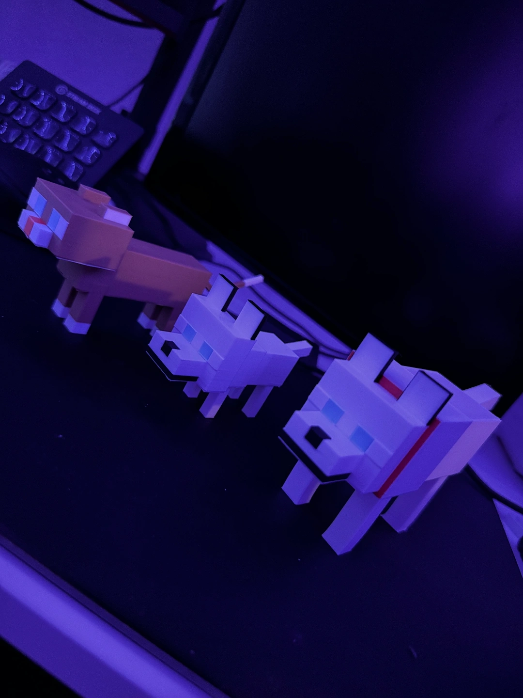 Minecraft Baby Wolf 来自 allstarofficial - MakerWorld