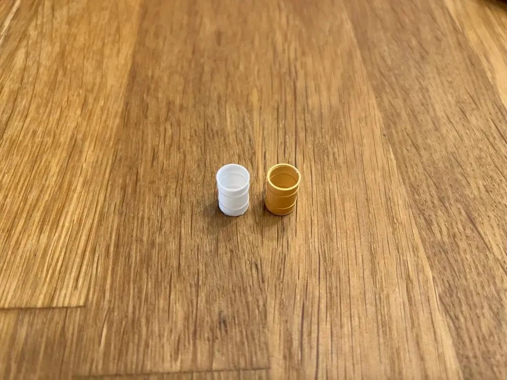 1/64比例的油桶模型，适合Hotwheels、Matchbox、Siku等品牌玩具车 - 免费 3D 打印模型 - MakerWorld