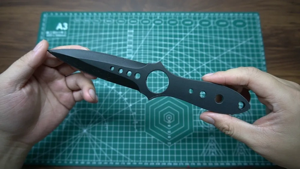 骷髅匕首（Skeleton Knife） 来自 左狗拳 MakerWorld：免费下载 3D 模型