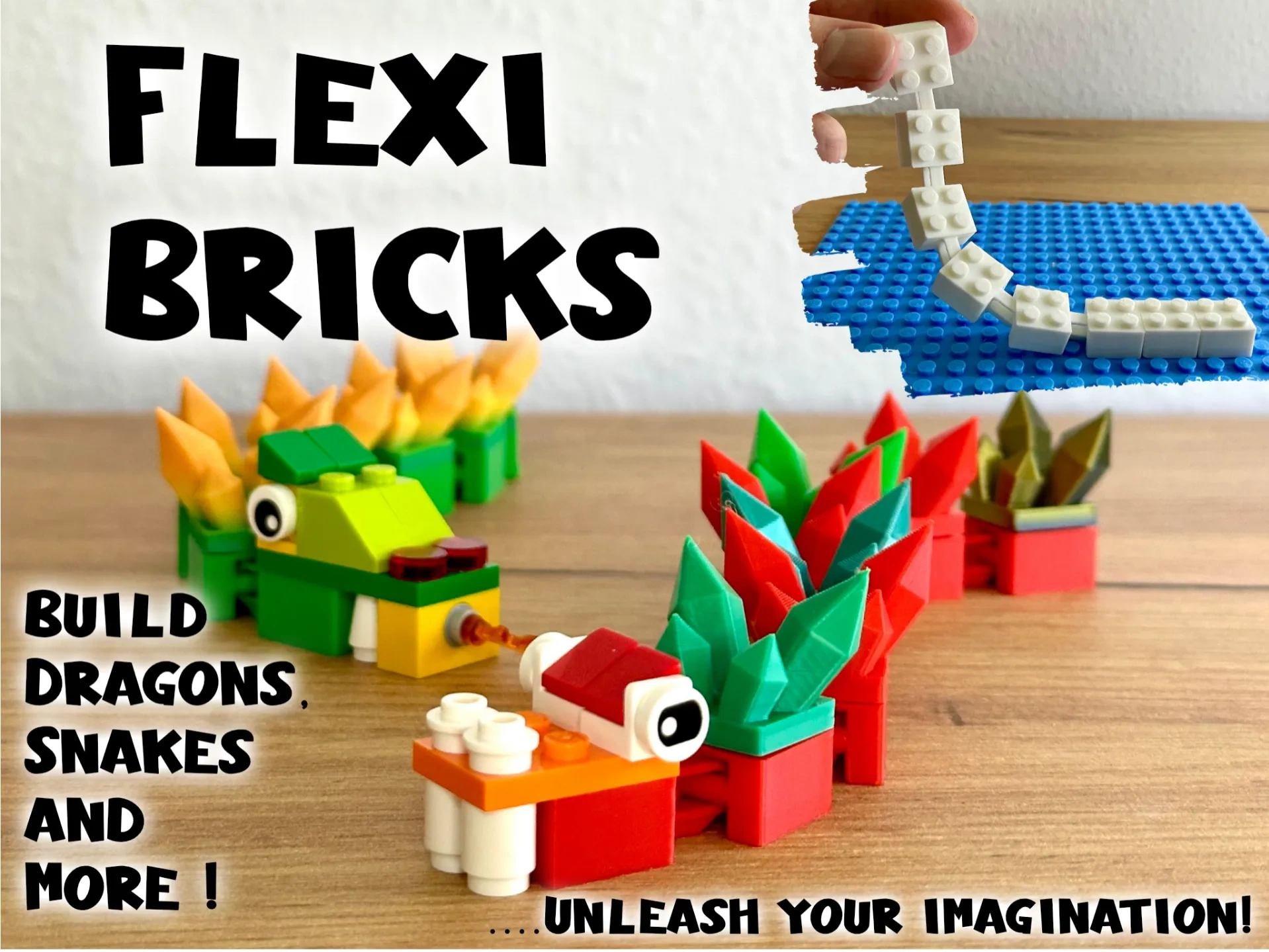 Flexi-Bricks入门套装 来自 hollowmaker - MakerWorld