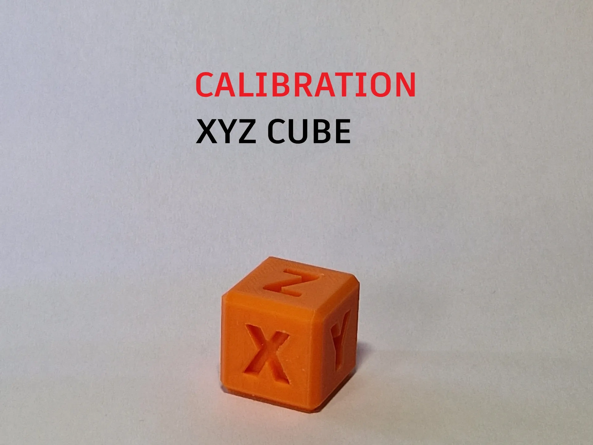 XYZ Calibration Cube 来自 N3B.design - MakerWorld