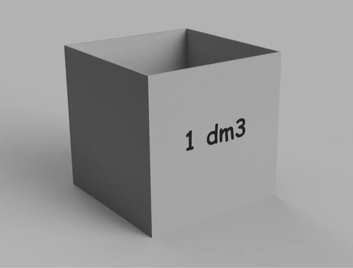 1 dm3 Box for Educational Use 来自 diego.cattel - MakerWorld