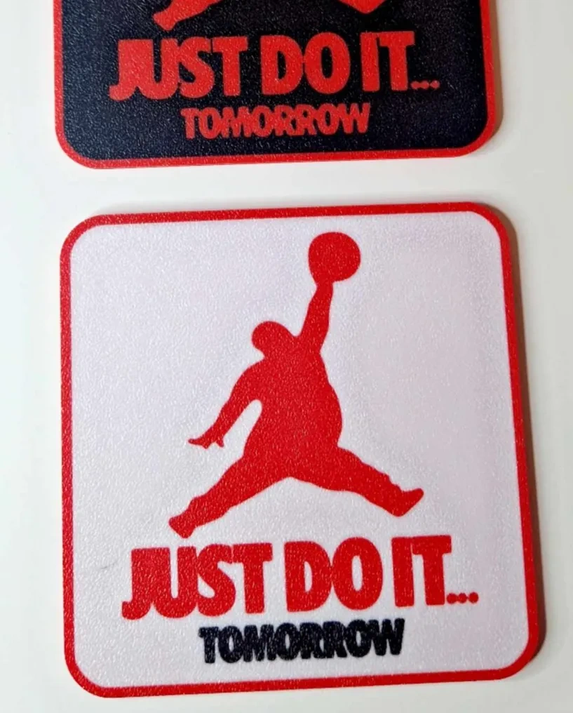 耐克空气“Just Do It”杯垫 来自 SA3D Designs - MakerWorld