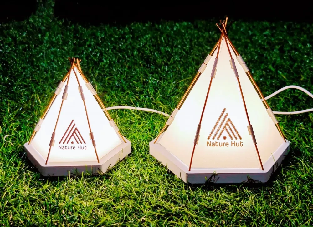 Teepee Desk Lamp - Bambu Lab LED Lamp Kit 001 来自 Nature Hut - MakerWorld