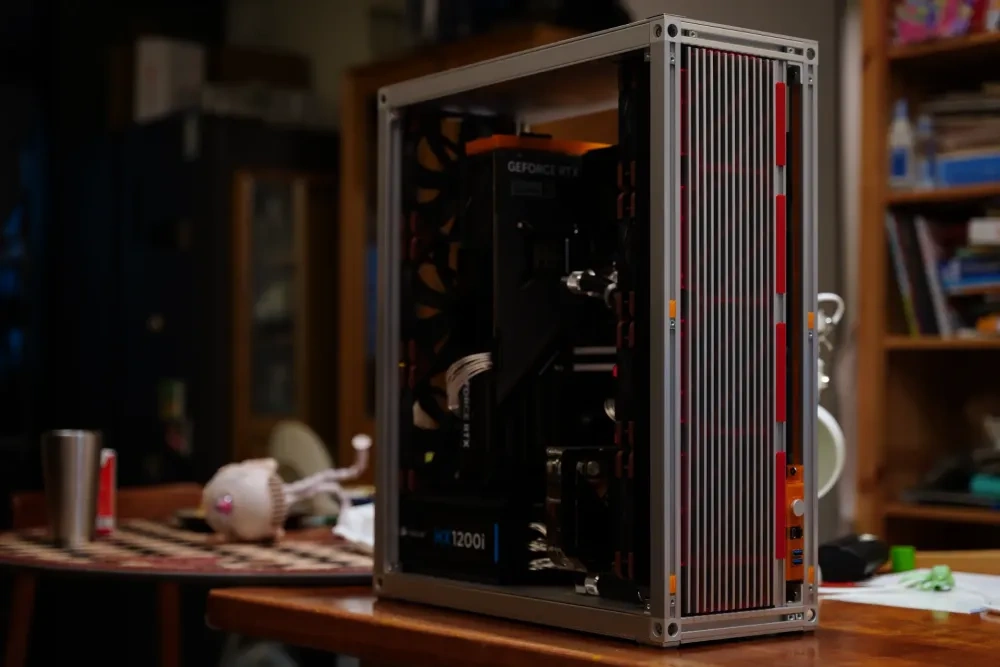 52升 E-ATX/EEB 上置IO 480水冷 全铝机箱 pc case 来自 DonL MakerWorld：免费下载 3D 模型