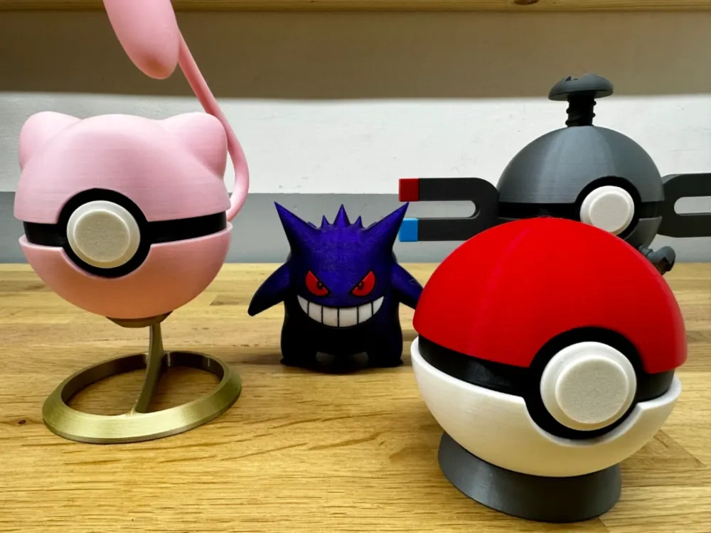 Pokemon Pokeball Original Multipart 来自 Torikami - MakerWorld