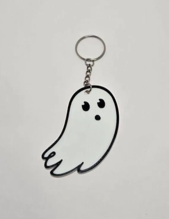 ¡HALLOWEEN GHOST KEYCHAIN! 来自 CREATIVE_DESINGS - MakerWorld