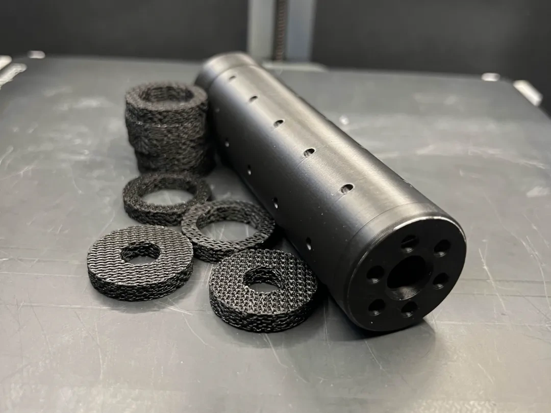 31.7x120mm 的仿真消音器 来自 KP design - MakerWorld