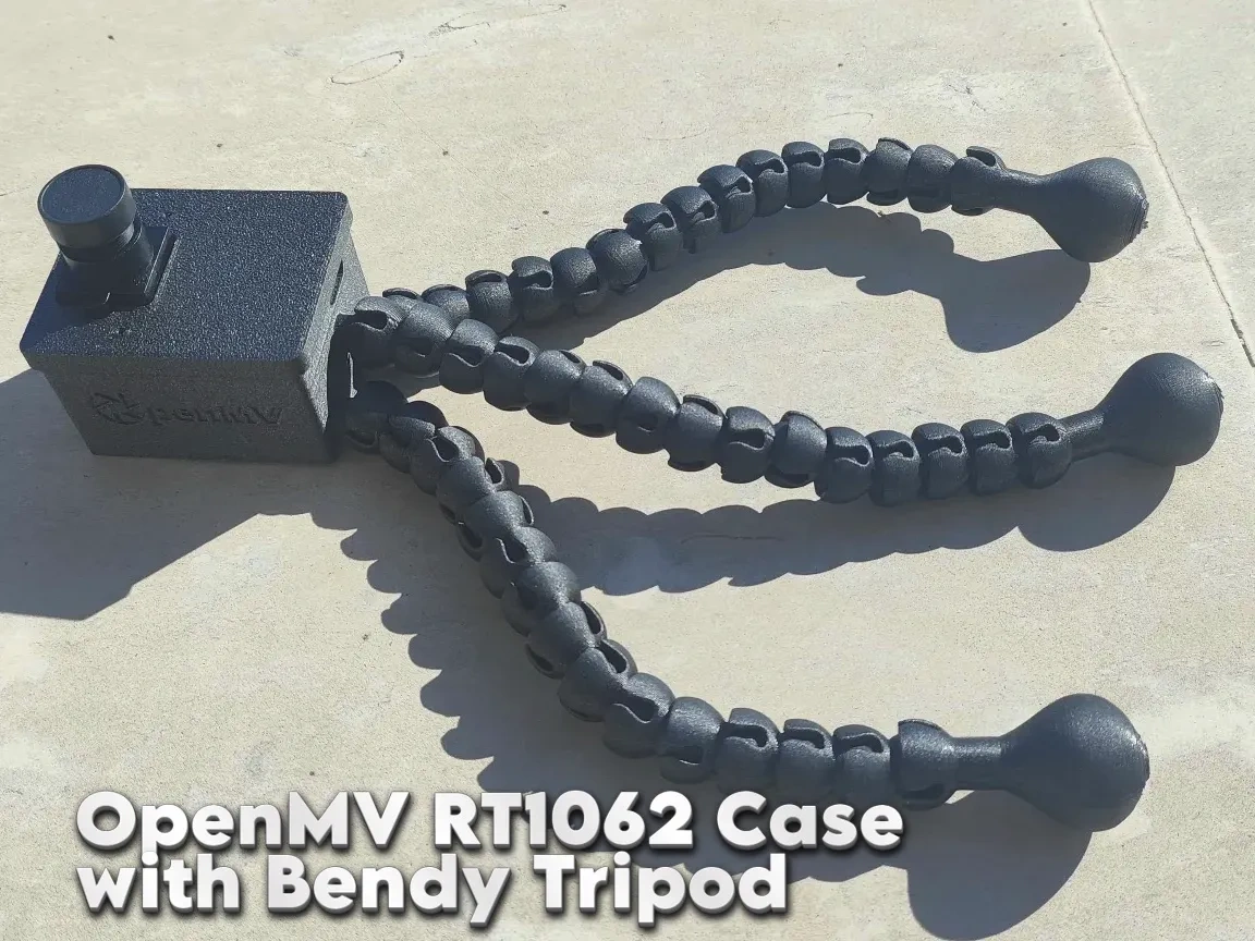 OpenMV RT1062 Cam Case with Embedded Bendy Tripod 二次创作 - 来自 lirex ...