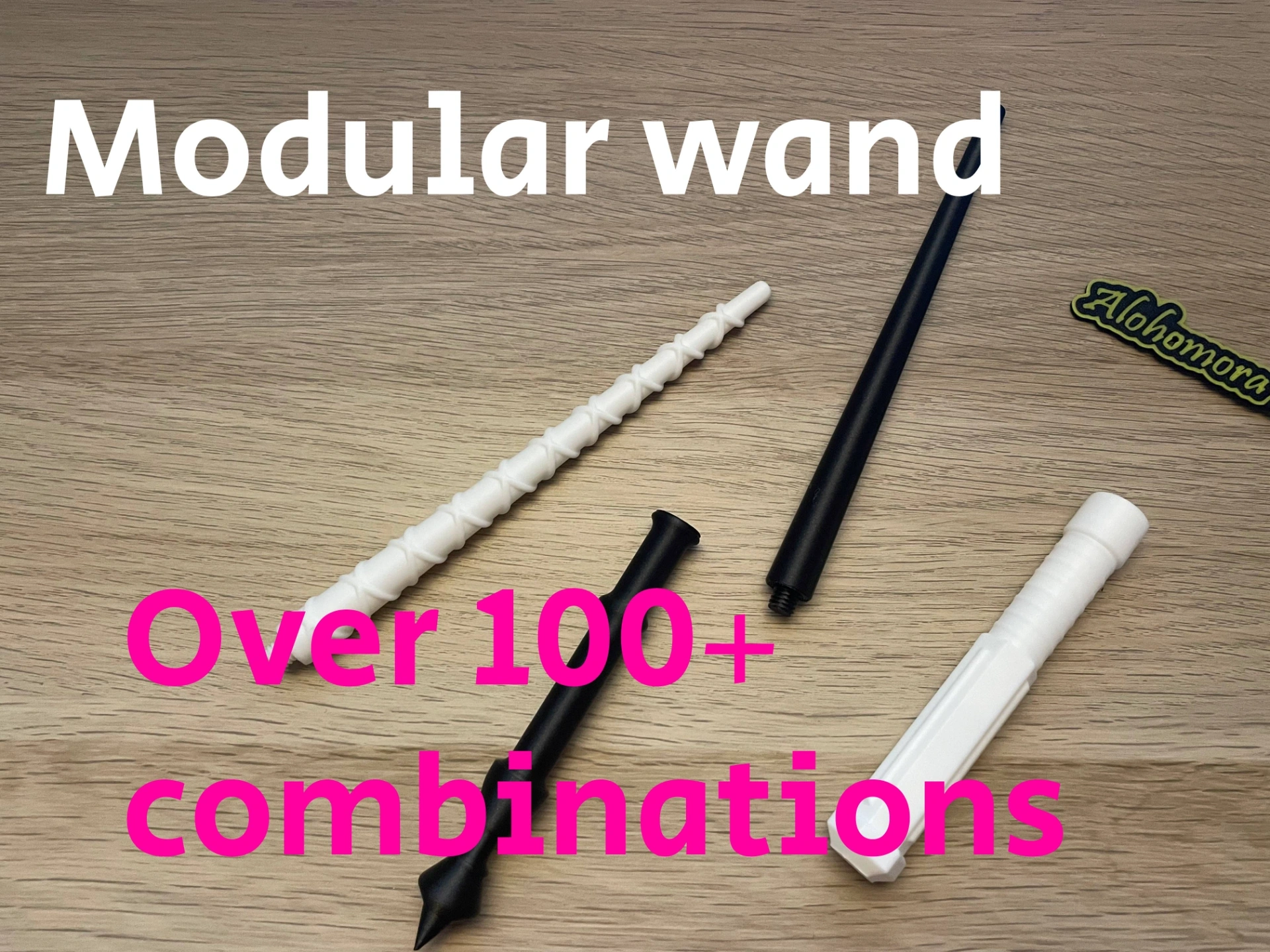 Modular wand - Over 100 combinations 来自 Dezist9 - MakerWorld