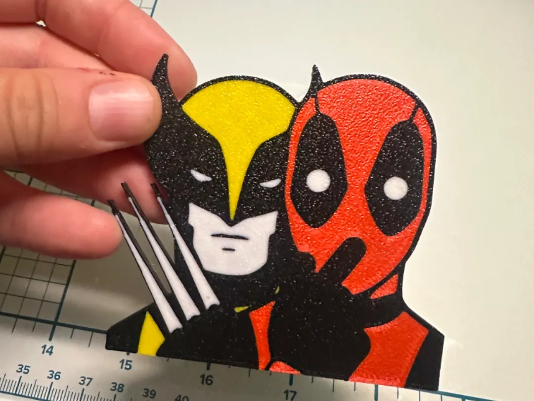 Deadpool Wolverine Side By Side Magnet 来自 goldiesvinyl - MakerWorld