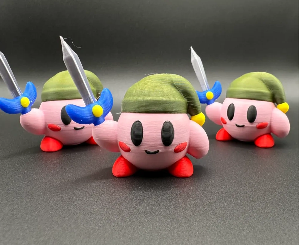 剑士卡比 - 免费 3D 打印模型 - MakerWorld