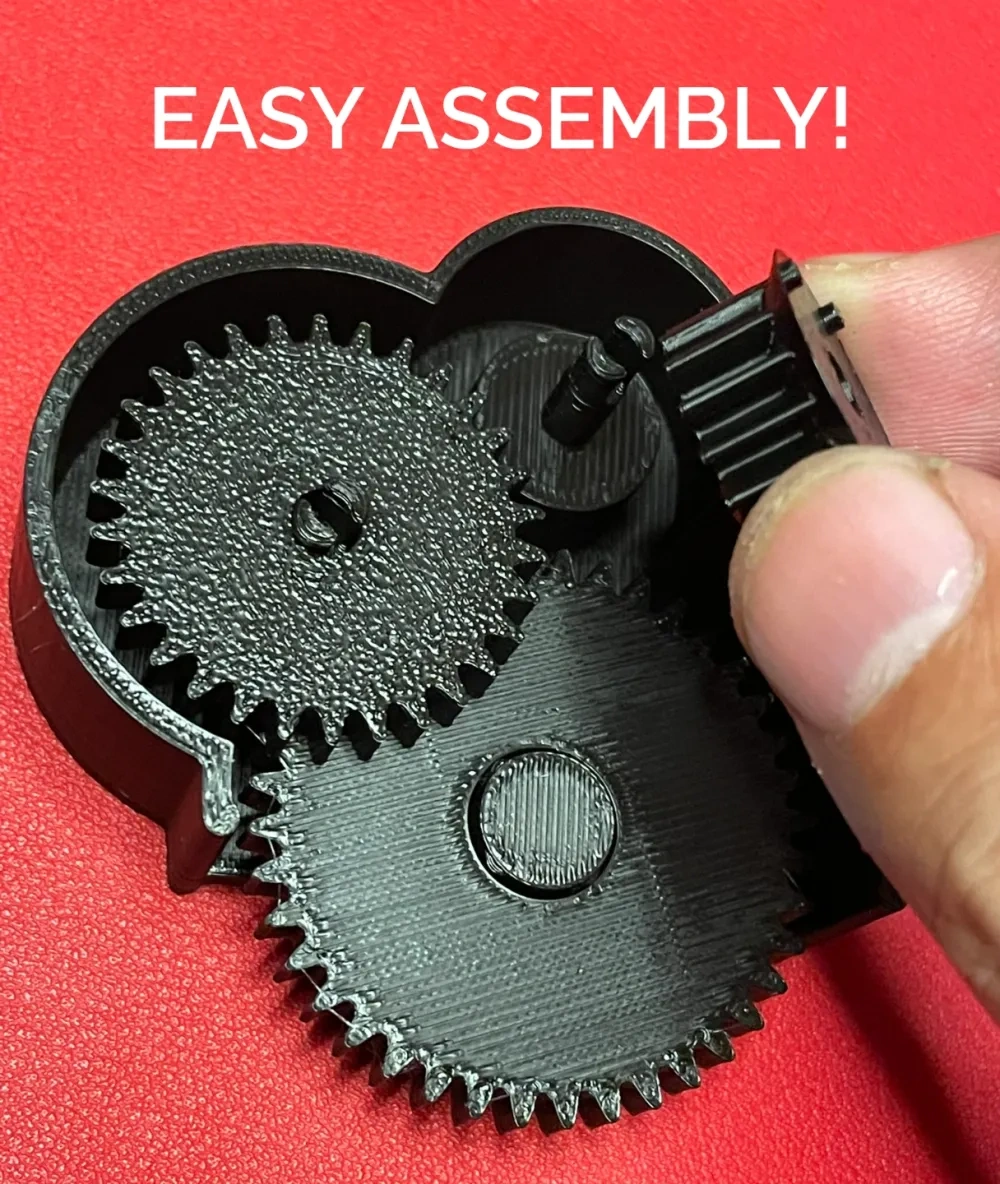 Blade fidget spinner v1.0 - fast 12x gear ratio 来自 jakobdam - MakerWorld