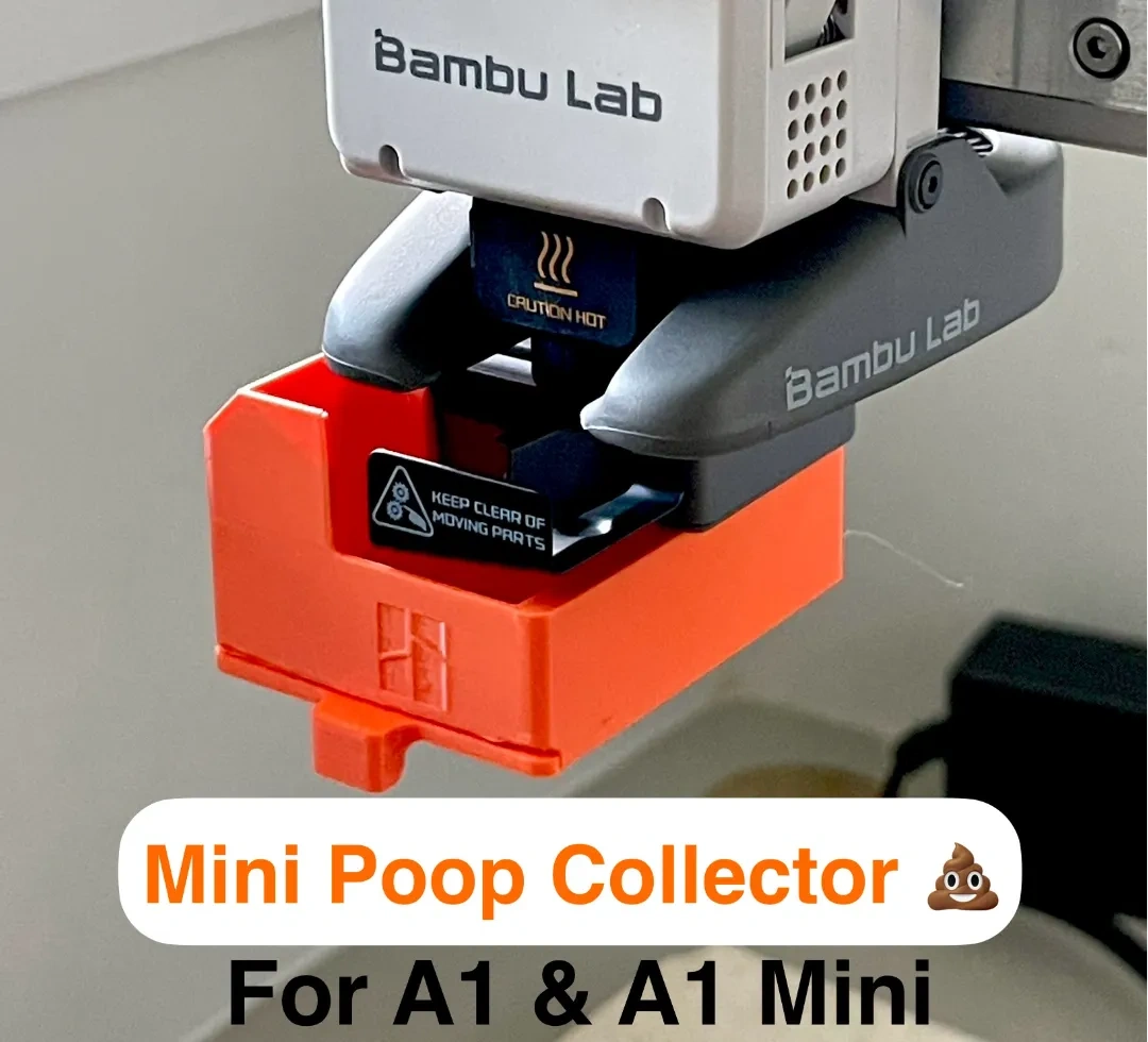 A1和A1 Mini可快速安装的Snap On废料桶V3 - 14克，1小时 来自 MaxM - MakerWorld