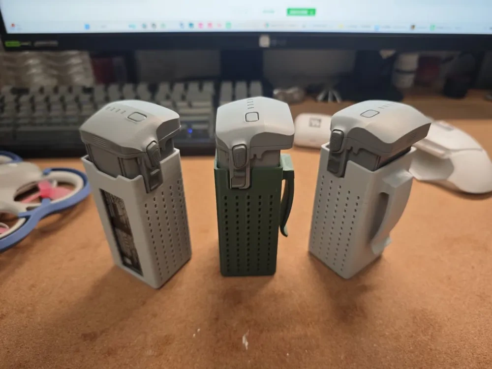 大疆air3/air3s电池挂腰散热保护盒 来自 莫翼 - MakerWorld
