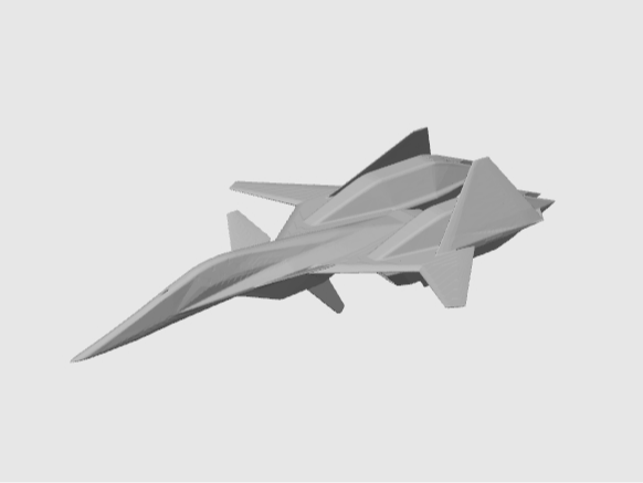 皇牌空战 adf-01 来自 user_4139800050MakerWorld：免费下载 3D 模型