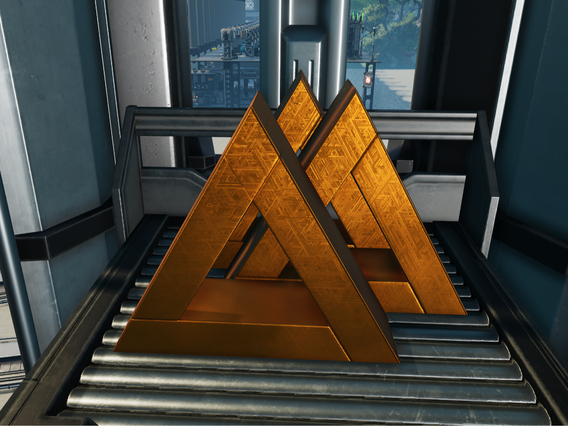 Ficsit 三角 - Satisfactory - 免费 3D 打印模型 - MakerWorld