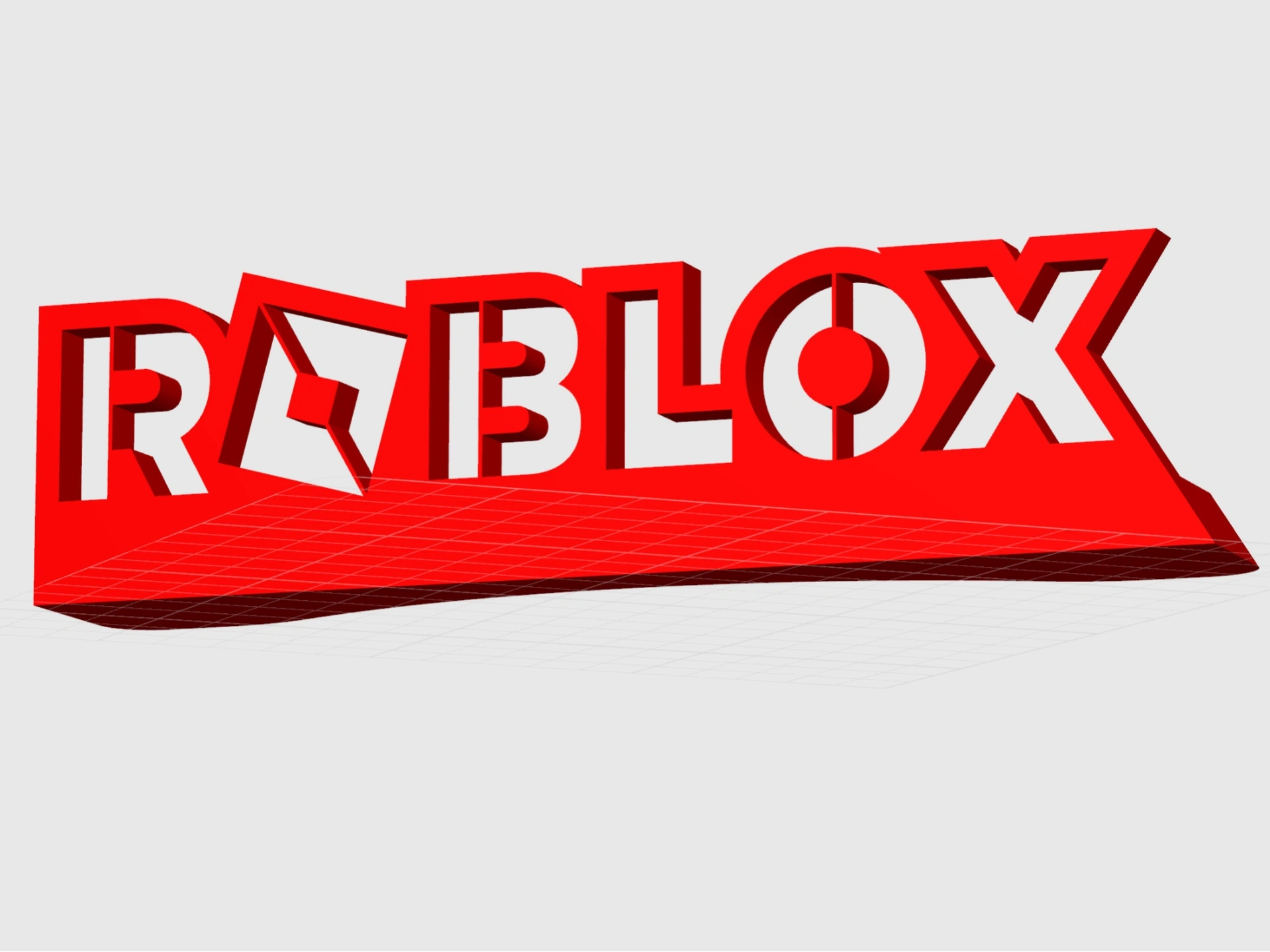 Roblox Logo Desk Sign 来自 We Be Printin' - MakerWorld