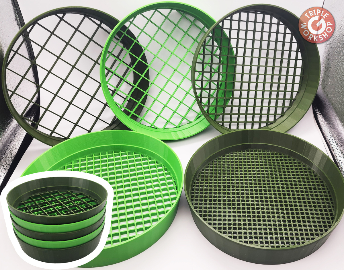 5 Stacking Classifier Trays 4 to 20mm Grid 来自 Triple G Workshop ...