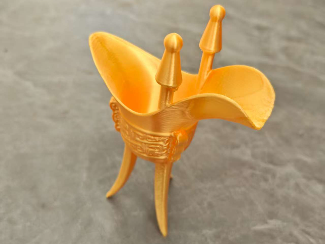 商朝爵杯（高清细节版） 二次创作 - 来自 等枫FDM MakerWorld：免费下载 3D 模型