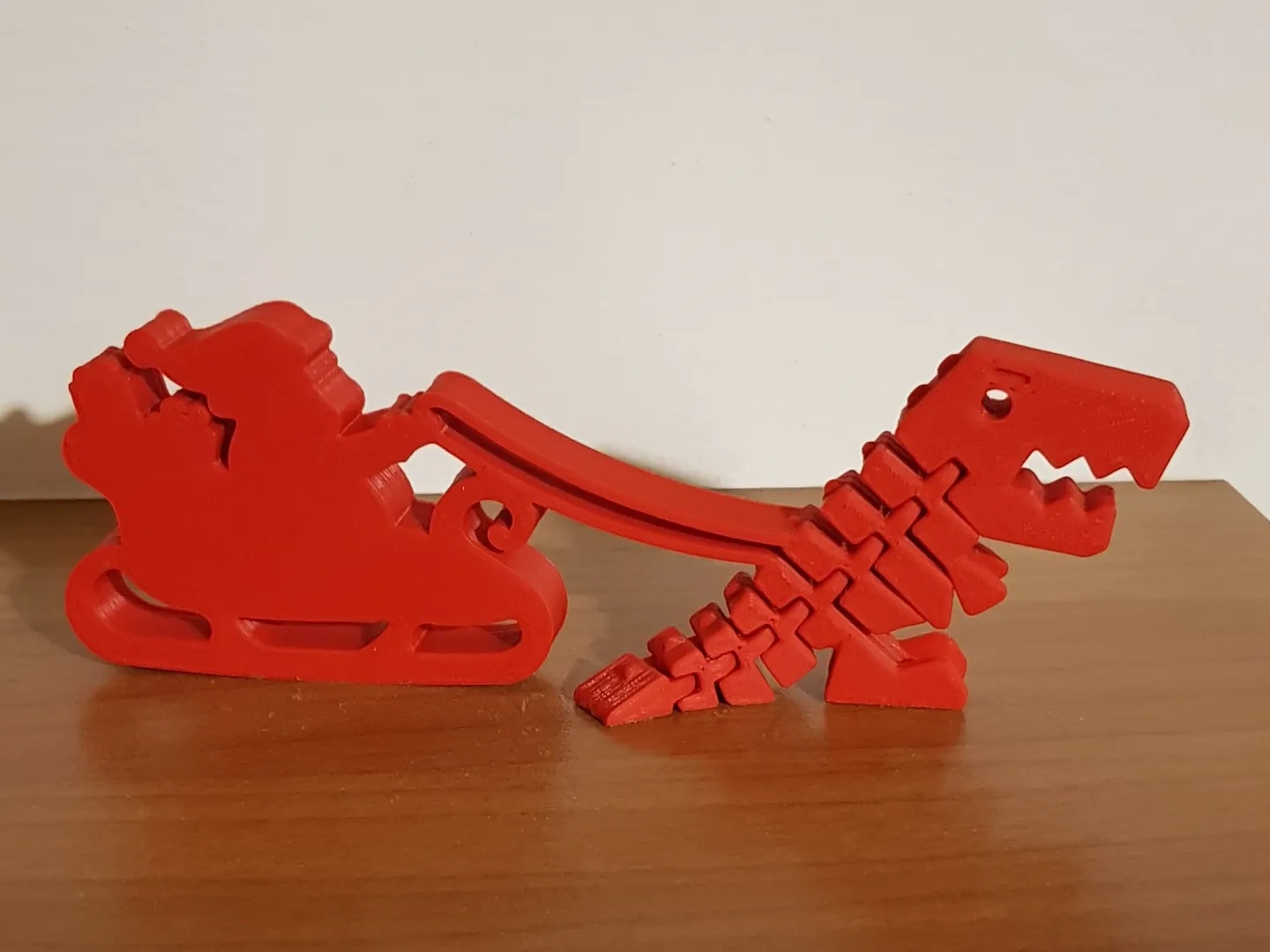 可活动的驯鹿瑞克斯雪橇圣诞老人 二次创作 - 来自 Lele88 MakerWorld：免费下载 3D 模型