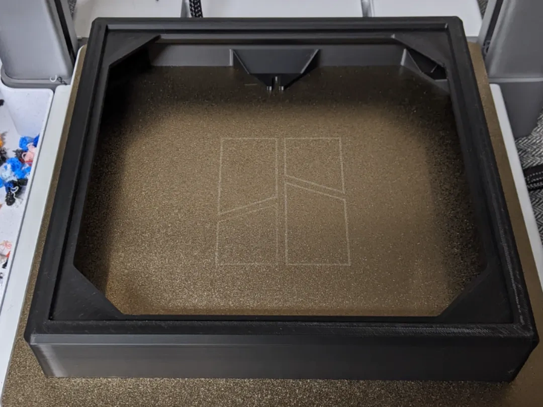 200x200mm HueForge clock frame. No supports 来自 ogre56 - MakerWorld