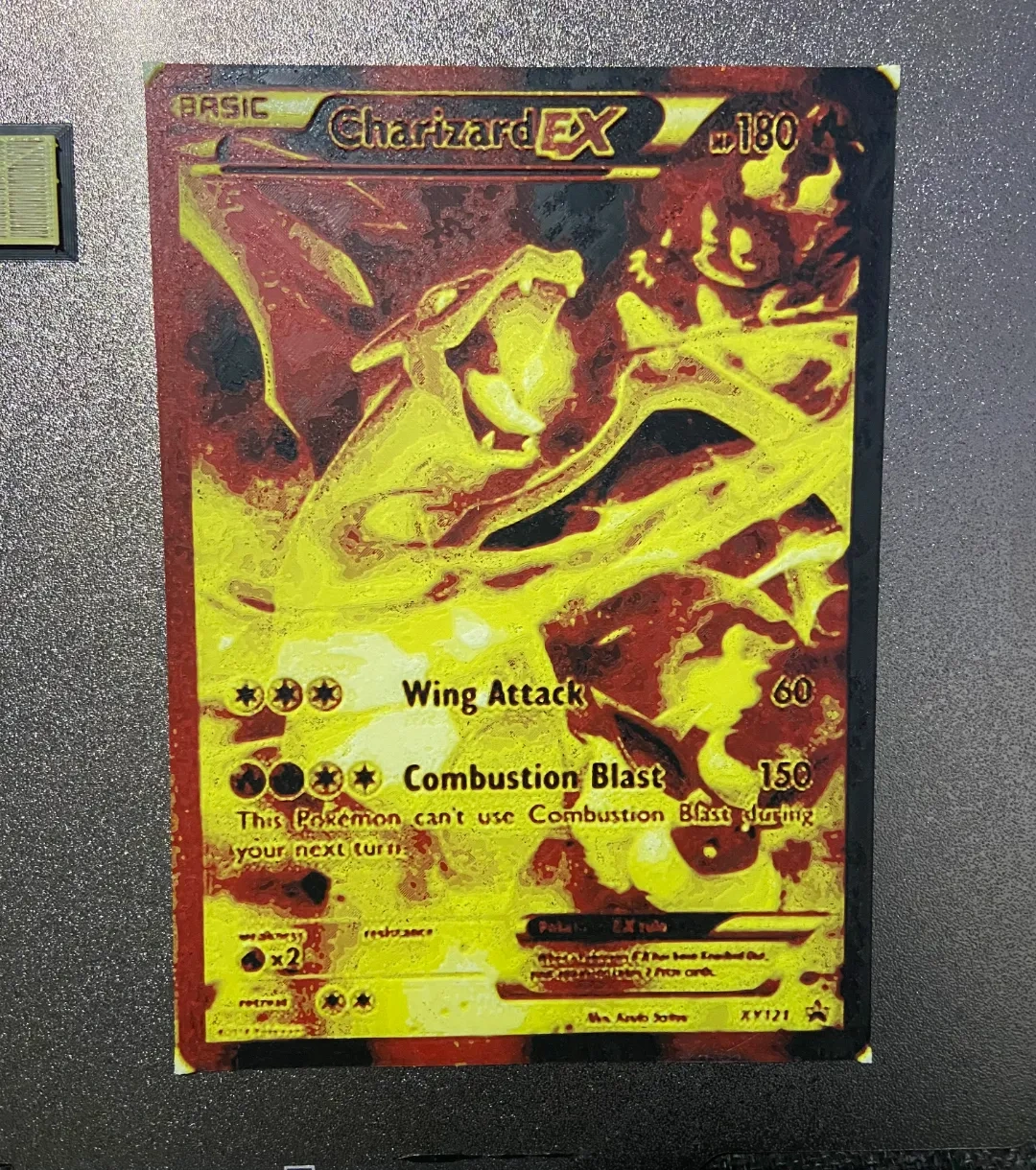 喷火龙EX 180 HP 宝可梦卡牌 来自 Morganja - MakerWorld