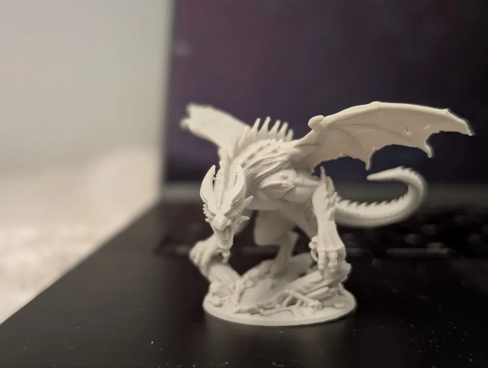 D&D 微缩模型 - 炼狱之怒龙 - 免费 3D 打印模型 - MakerWorld