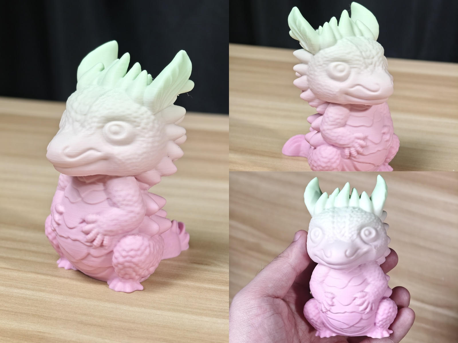 龙宝宝 小胖龙 瑞兽 Q版 手办 来自 我是JODGE MakerWorld：免费下载 3D 模型