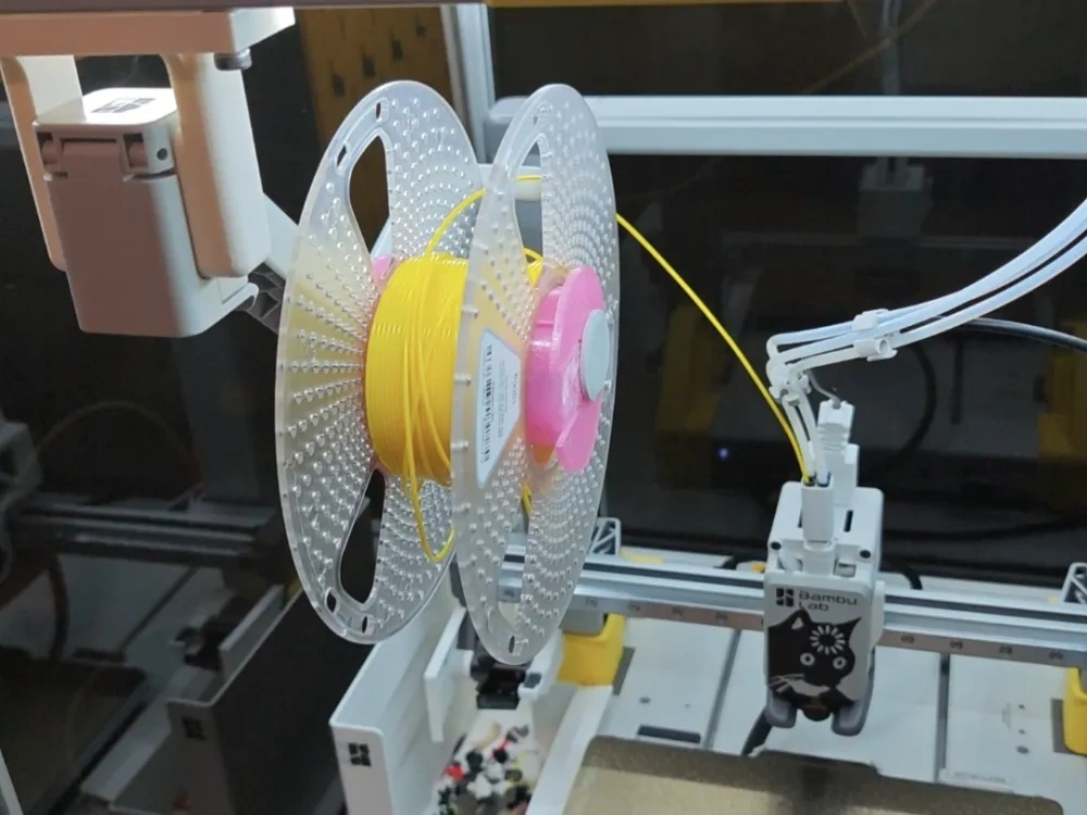 【A1封箱】外挂料盘支架固定2020铝型材 - 免费 3D 打印模型 - MakerWorld