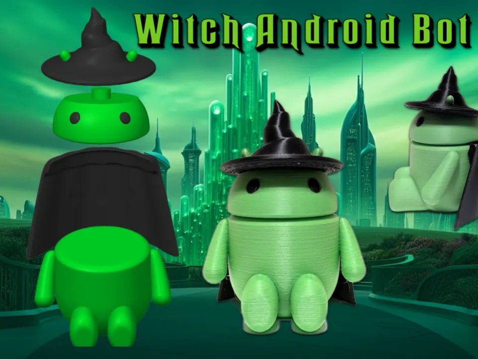 Wicked Witch Android Bot 来自 Austin314 - MakerWorld