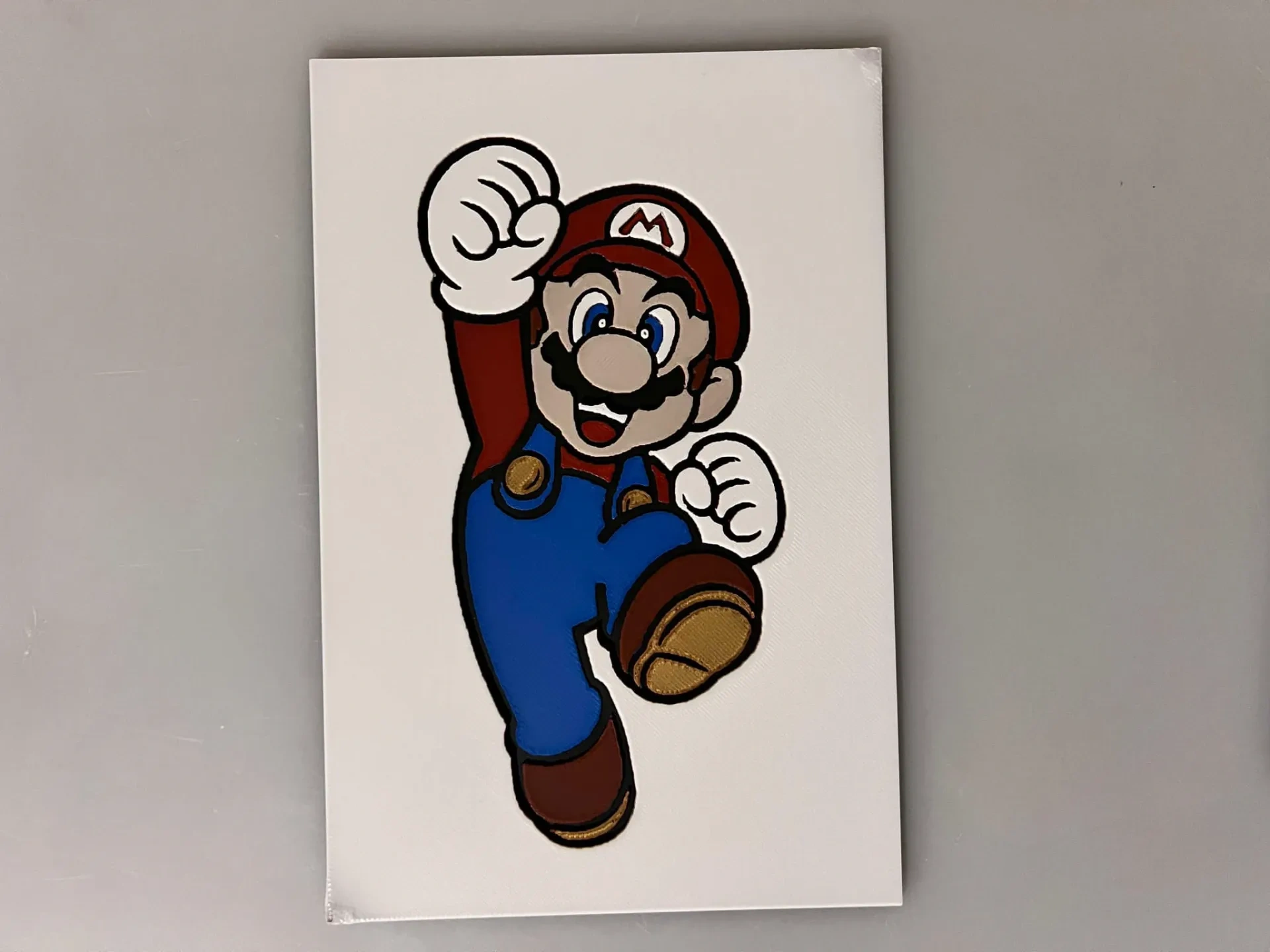 超级马里奥色彩锻造艺术 来自 3djd - MakerWorld