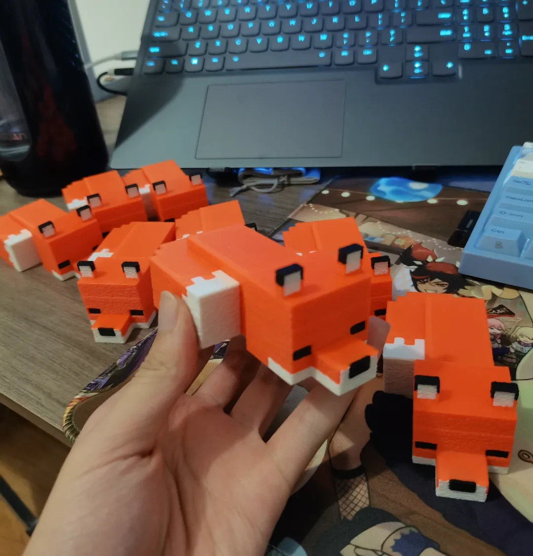 minecraft fox 来自 星云丿长歌 - MakerWorld