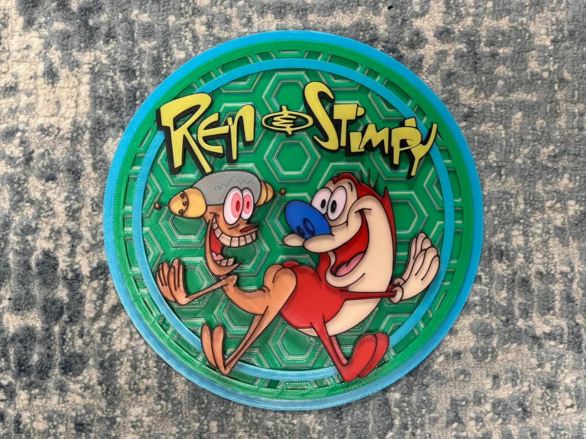 Ren & Stimpy 维度马赛克 来自 Richie Rich Richie Rich - MakerWorld