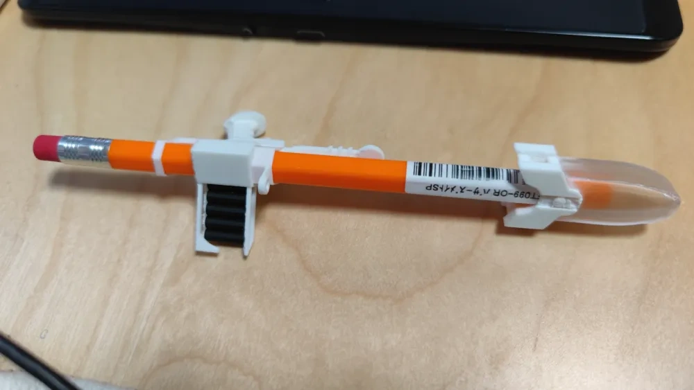 斯普拉遁 铅笔狙 Splatoon Snipewriter 5H(笔帽) 来自 有颗商店 - MakerWorld