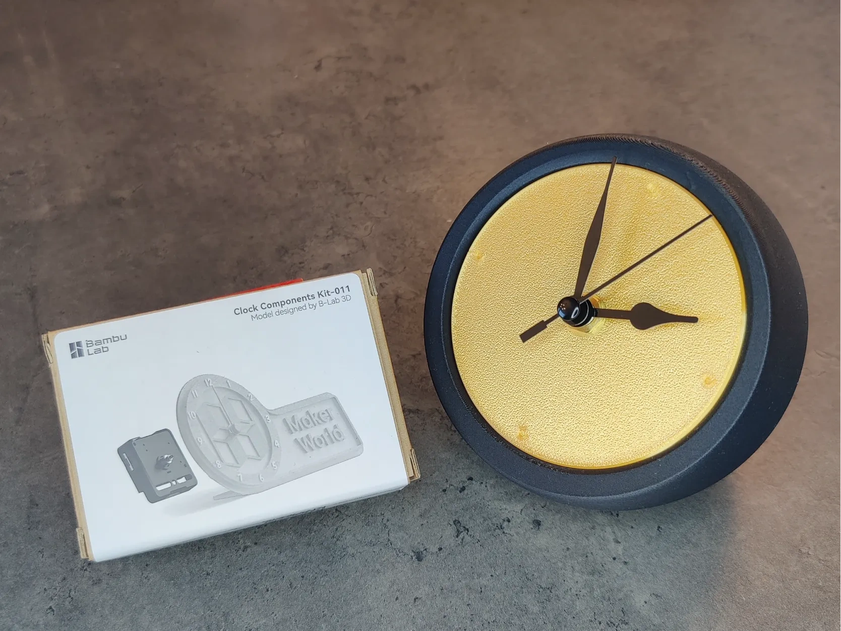 Modern minimalistic clock-Clock Components Kit 011 来自 Niko - MakerWorld
