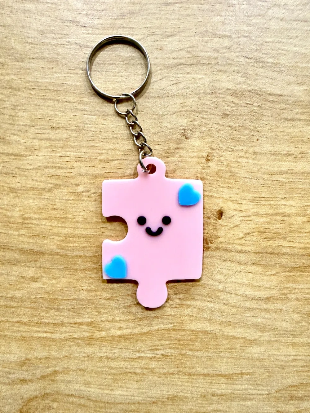 情人节拼图钥匙扣 - 免费 3D 打印模型 - MakerWorld