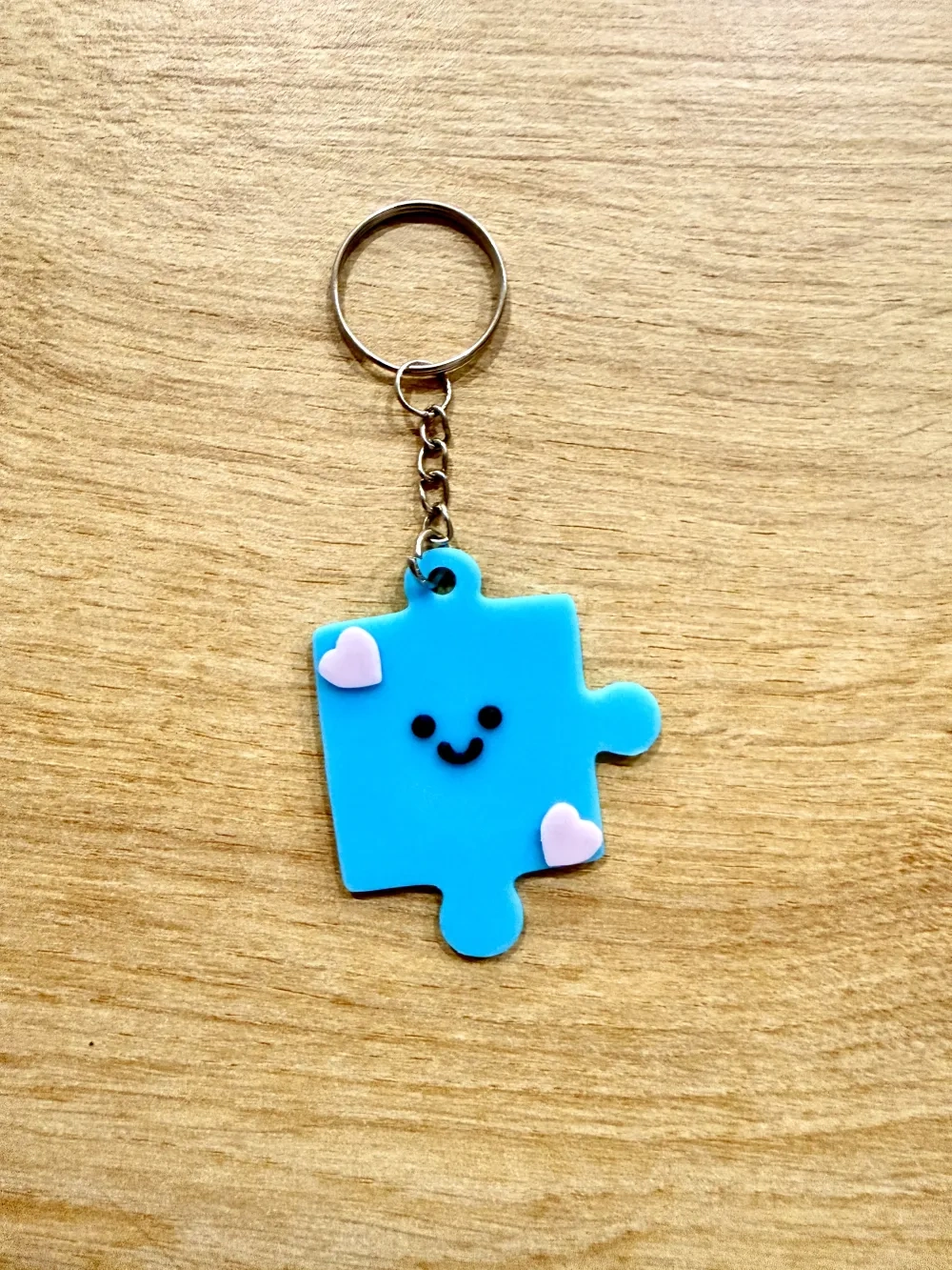 情人节拼图钥匙扣 - 免费 3D 打印模型 - MakerWorld