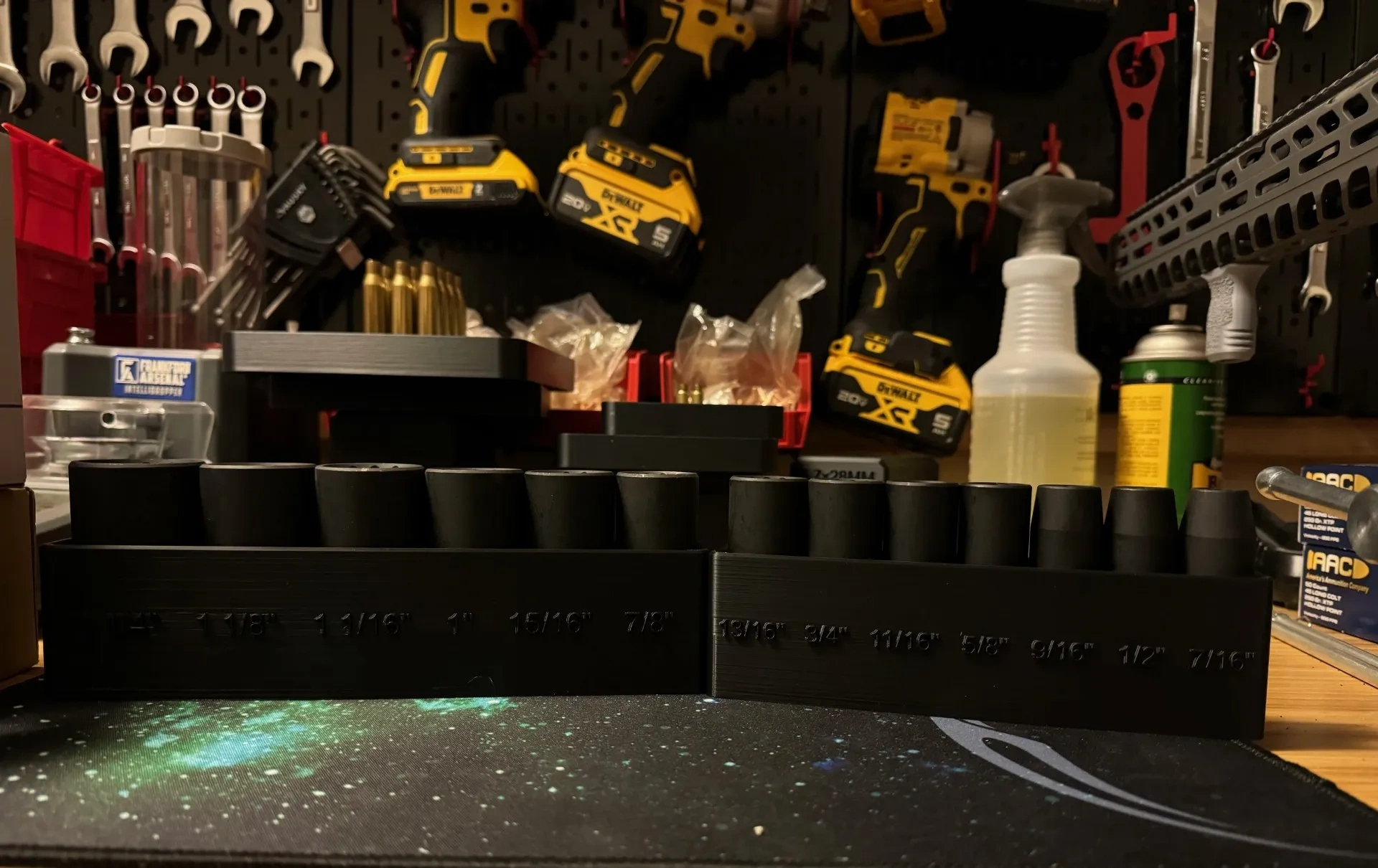 PITTSBURGH 1/2 in. Deep Impact Socket Set Holder 来自 Nathan - MakerWorld