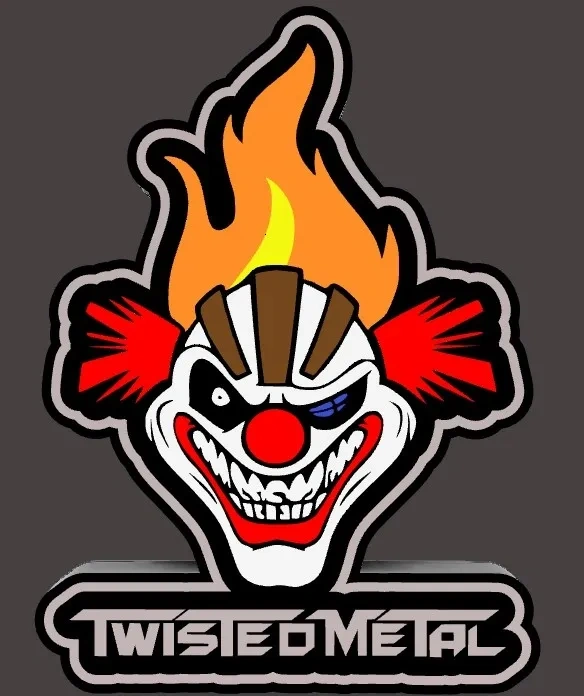 Twisted Metal - Lightbox Lamp - 免费 3D 打印模型 - MakerWorld