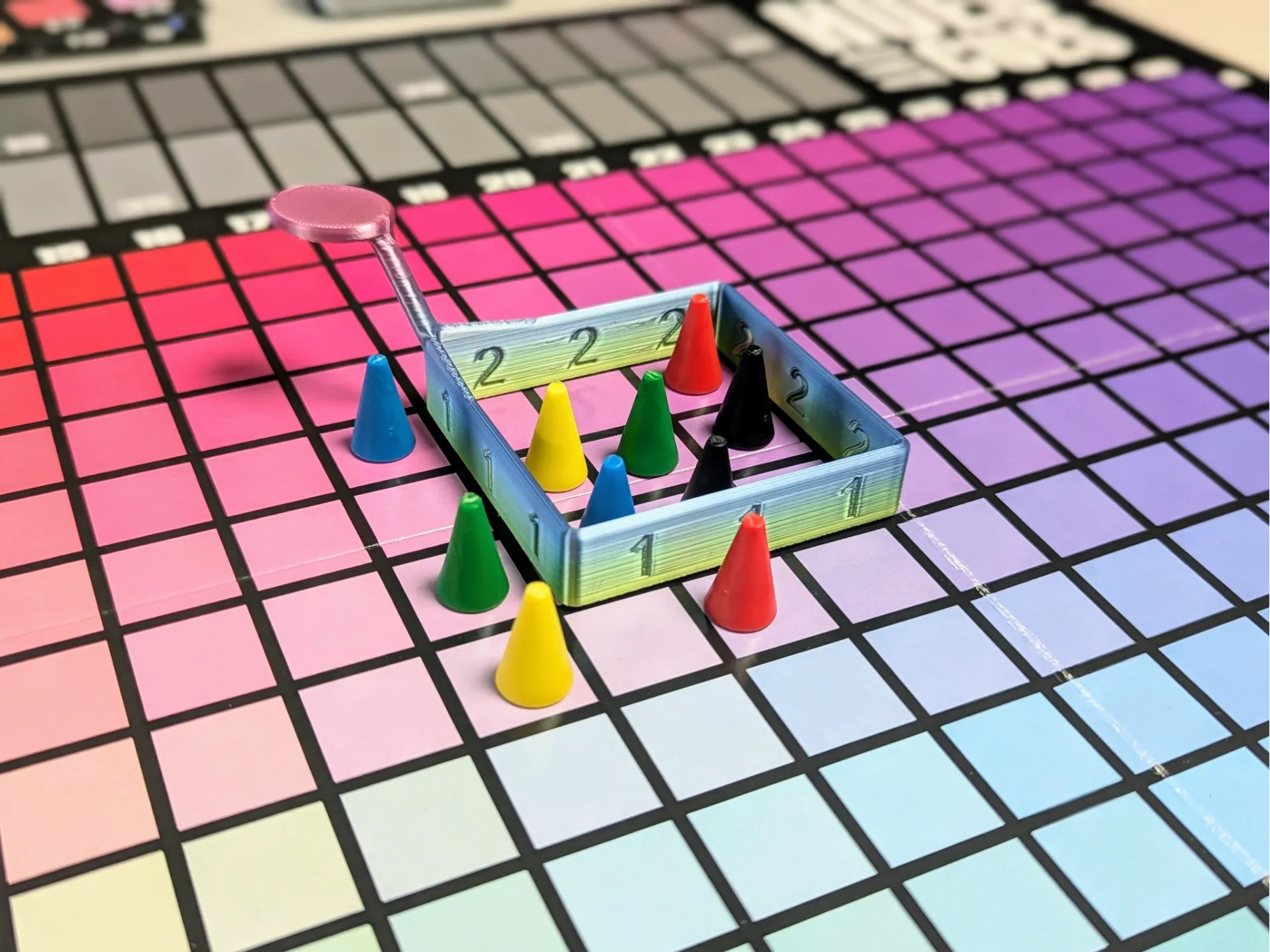 Hues And Cues Scoring Square and Storage Boxes 来自 JungyBrungy - MakerWorld