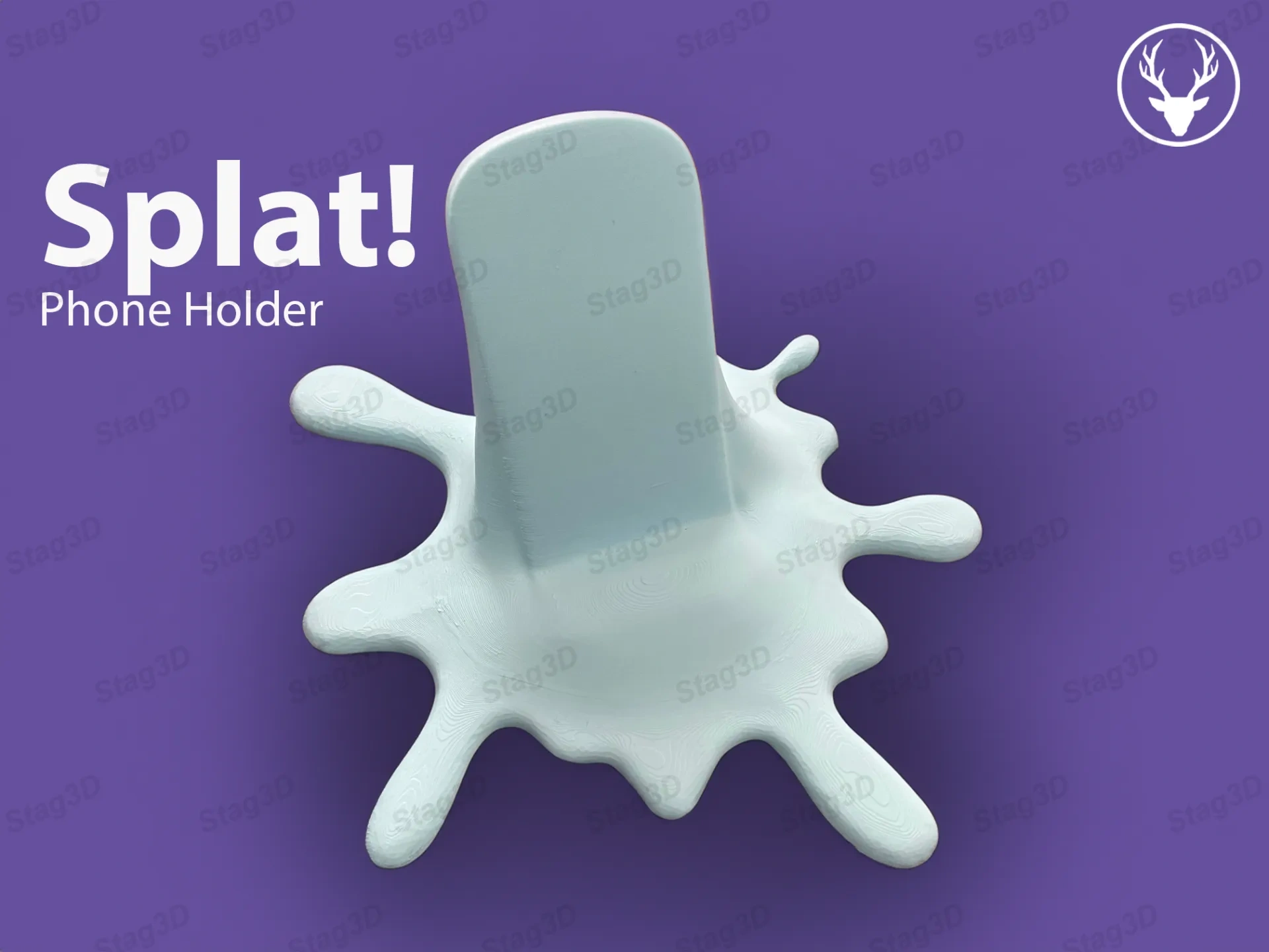Splat! 手机支架 来自 Stag 3D - MakerWorld