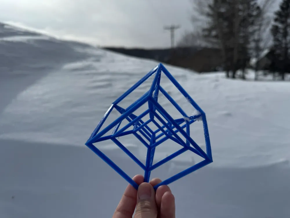 双 Tesseract, 一个 5D 立方体(已过时 - 见描述) - 免费 3D 打印模型 - MakerWorld