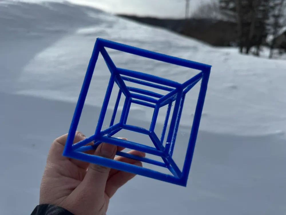 双 Tesseract, 一个 5D 立方体(已过时 - 见描述) - 免费 3D 打印模型 - MakerWorld