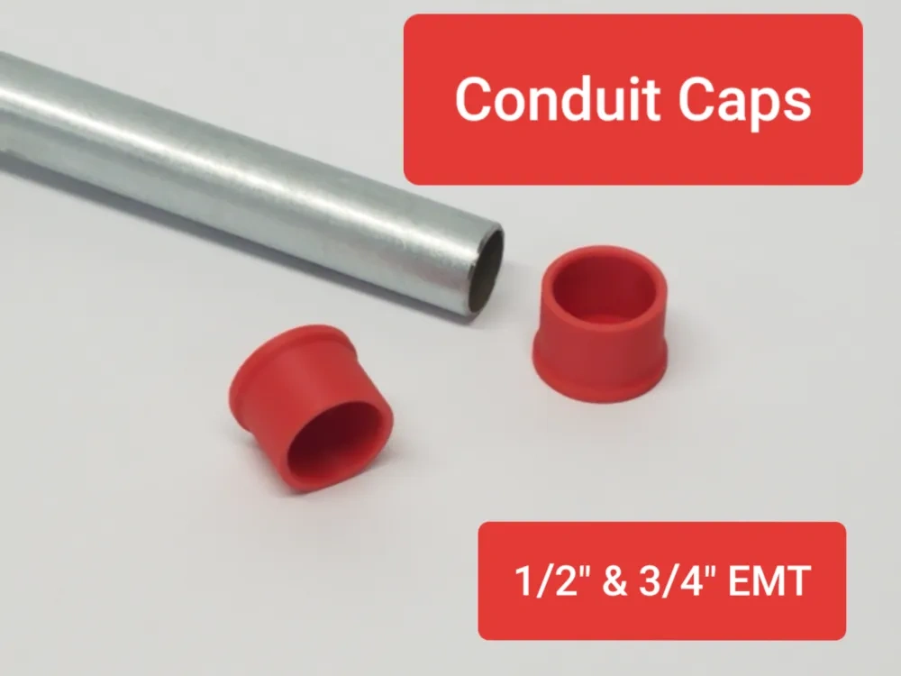 EMT 导管端盖 - 免费 3D 打印模型 - MakerWorld