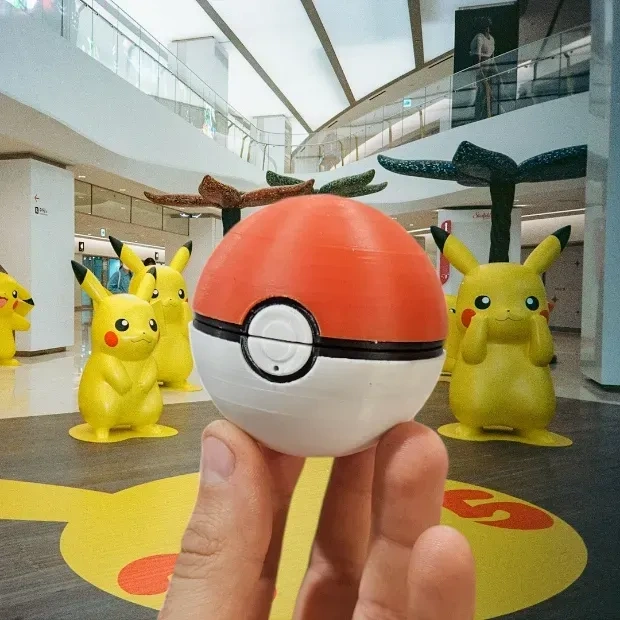 Pokeball case V2 for galaxy buds 2/pro/live 来自 kk20100kk - MakerWorld